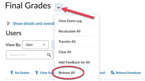 determine how grades display instructor help instructional