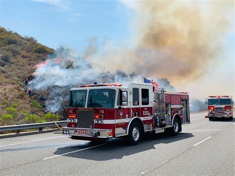 Laguna Canyon Toll Road Wild Fire Wednesday June 16 2021 South Oc Beaches