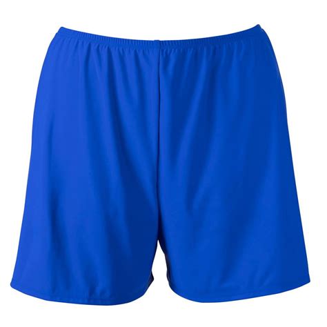 Plus Size Swim Shorts With Built In Brief Available In 5 Colors