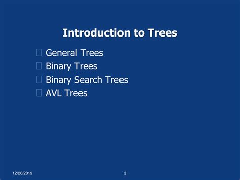 Ppt Algorithm Analysis Tree Data Structures And Applications