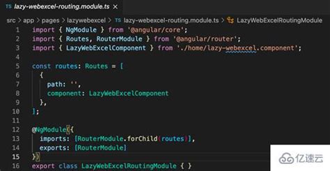 Angular如何借助第三方组件和懒加载技术进行性能优化 Web开发 亿速云