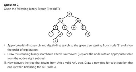 answered question 2 given the following binary… bartleby