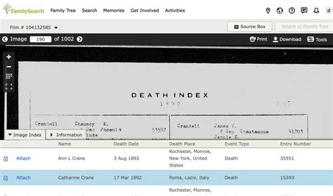 Robo Indexing Error Numerous Ny Deaths Indexed To Other Countries