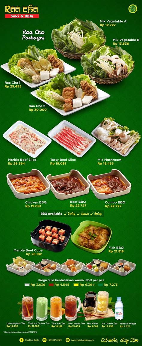 √raa Cha Suki And Bbq Pilih Menu Masak Dan Langsung Makan Di Meja