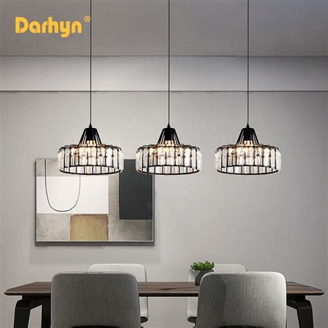 Morden Led 유리 펜던트 조명 주방 아일랜드 다이닝 룸 라운드 모던 샹들리에 블랙 골드 유리 조명기구 E27