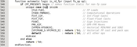 full case parallel case error in synthesis · issue 576 · openhwgroup