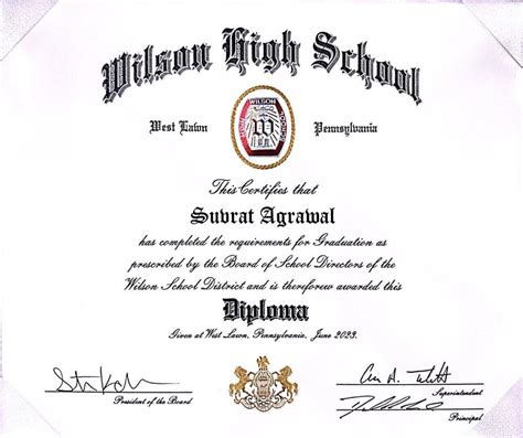 I Am Thrilled To Share That I Have Successfully Completed My High