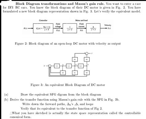 Solved Block Diagram Transformations And Masons Gain Rule