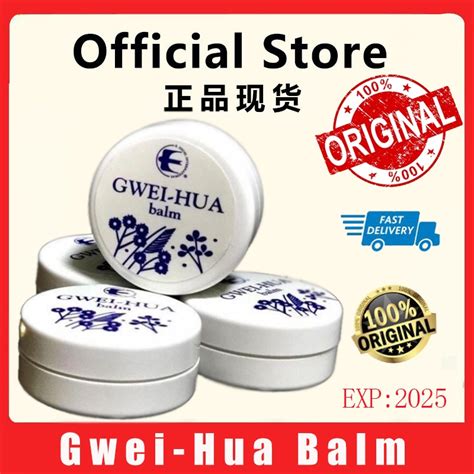Ready Stock Hot 100 Original 美国进口 Gwei Hua Balm And Osmanthus Oil Gwei Hua Balm 桂花膏 1 Pcs 5 5g