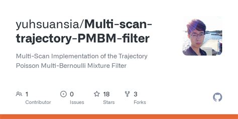 Github Yuhsuansiamulti Scan Trajectory Pmbm Filter Multi Scan