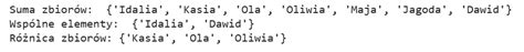 Nauka Programowania W Języku Python Zbiory Programowanie Dla Dzieci