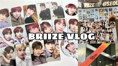 브리즈로그 Ol건 Ol멀전んㅣ L♡ve 🧡 팝업 인기가요 사녹 준등기깡 트레카깡 라이즈업 후기 덕질로그 브리즈 브이로그 Youtube
