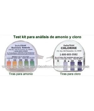 Tiras Reactivas Para Análisis De Amonio Cuaternario Ht Tr50013