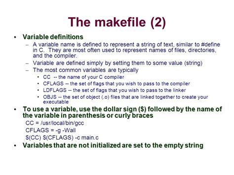 separate compilation make and makefiles ppt download
