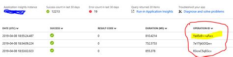 Net Core How To Get The Azure Function App Operationid In My