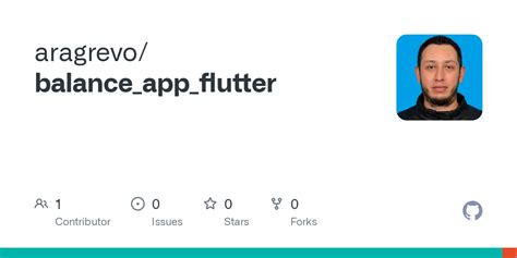 Github Aragrevo Balance App Flutter