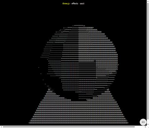 examples hide scrollbars in `webgl effects ascii` by linbingquan