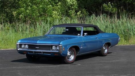 1969 Chevrolet Impala Convertible 69 Impala Ss 427 Convertible Model