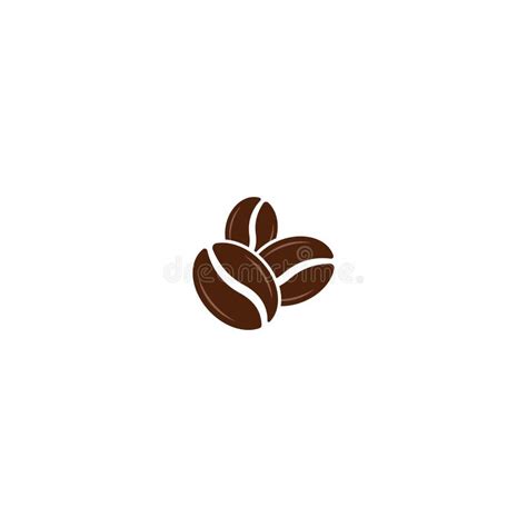 Three Coffee Beans Logo Vector Graphics Stock Vector Illustration Of Cartoon Energy 305303820