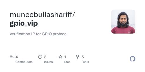 GitHub Muneebullashariff Gpio Vip Verification IP For GPIO Protocol