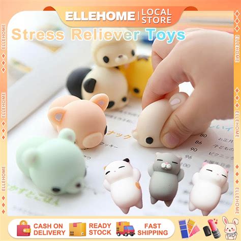 Stress Reliever Toys Squishy Toy Cute Animal Stress Ball Mini Squeeze