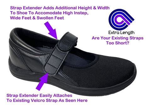Shoe Straps Extenders Easily Add Length And Width For High Insteps