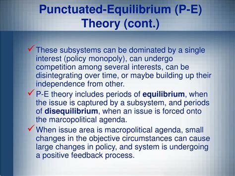 Ppt Punctuated Equilibrium Theory Powerpoint Presentation Free