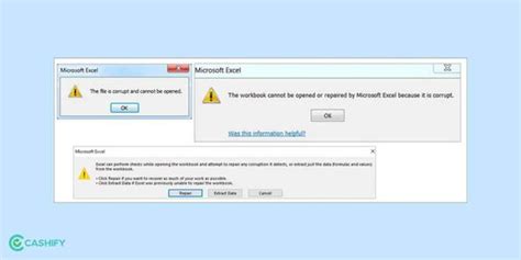 how to recover corrupted excel file a comprehensive guide cashify blog
