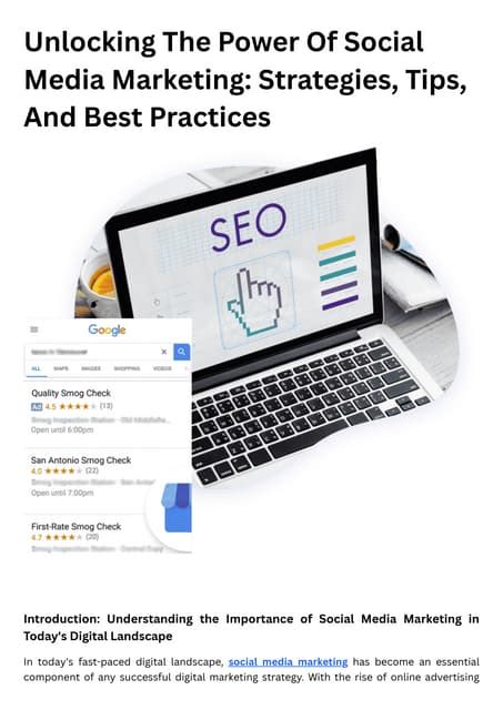 Social Media Marketing Platform Specific Strategiespptx
