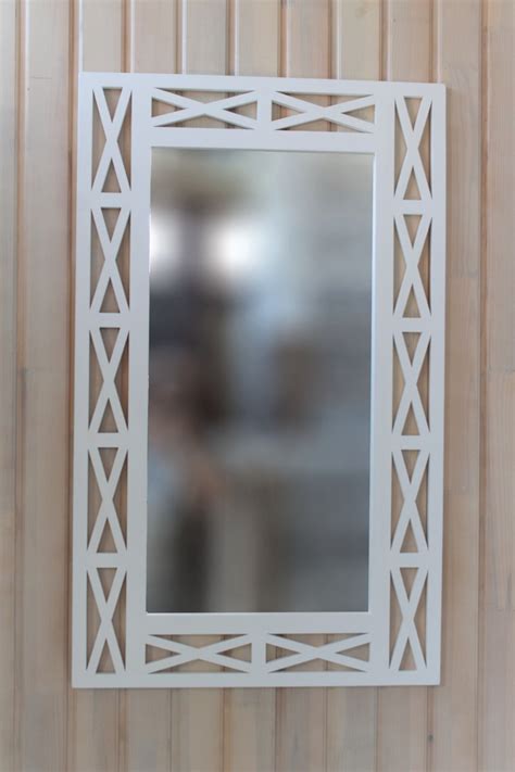 Дзеркало настінне ДРЕВОДЕЛЯ Версаль 110х67см Біла емаль 070206 продаж ціна у Тернополі