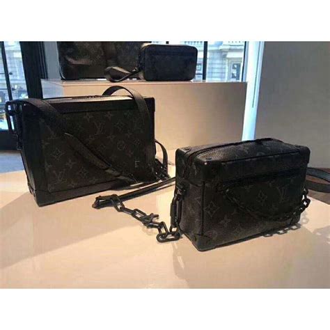 Louis Vuitton Mini Soft Trunk Monogram Eclipse Black
