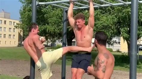 Abs Gutpunching And Kicking Training