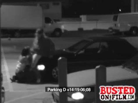 Naughty Slut Red Handed With Security Guard Sucking