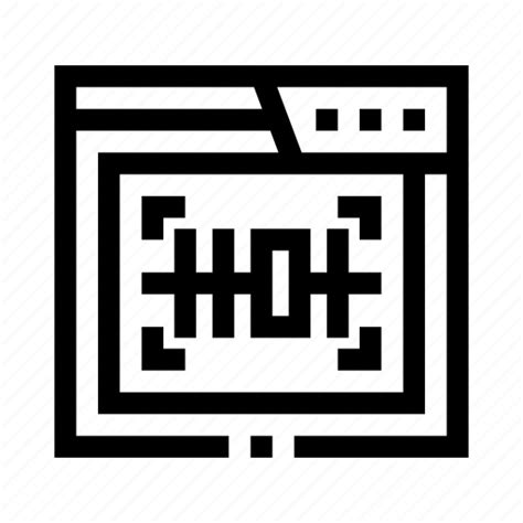 Barcode Scan Code Technology Website Qr Shopping Icon Download On Iconfinder