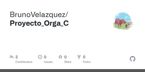 Github Brunovelazquezproyectoorgac