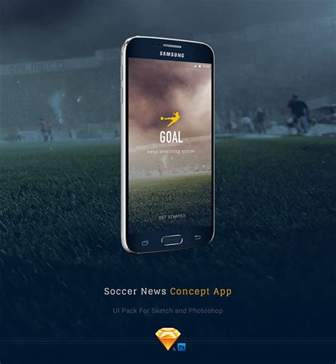 Goal UI UX Design Kit Behance