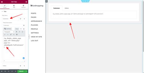 Elementor Templates To Build A Frontend Dashboard