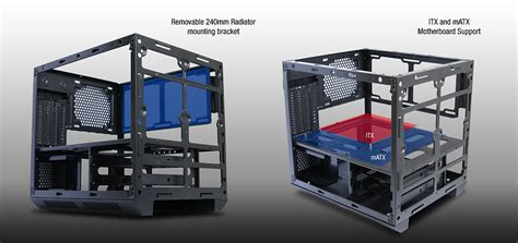 Quad Cube Tecware Mini Tower Gaming Cube