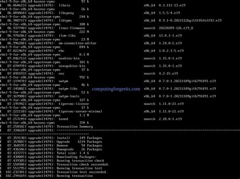 How To Upgrade To RHEL 9 From RHEL 8 Linux ComputingForGeeks