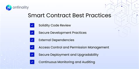 Smart Contract Security Best Practices