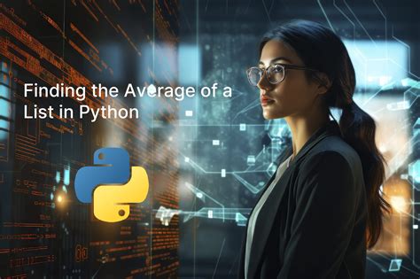5 Ways Of Finding The Average Of A List In Python
