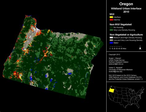 Mapping The Wildland Urban Interface Ecowest