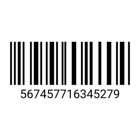 Barcode Barcode Template Vector Illustration 13414792 Vector Art At