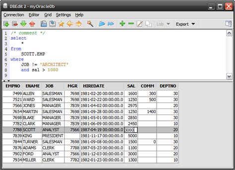 Sql Software Nexial Software Sql Query Tool For Microsoft Sql Databases