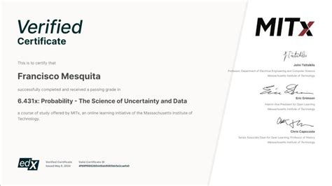 Francisco Mesquita On Linkedin Machinelearning Datascience Mitx
