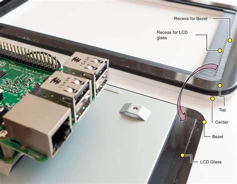 Raspberry Pi Capacitive Touch Display Assembly And Enclosure Element Community