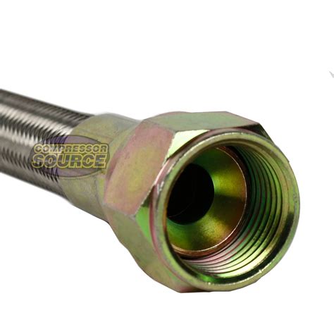 34 Inch Thread Female Stainless Steel Braided Flexible Discharge Hose