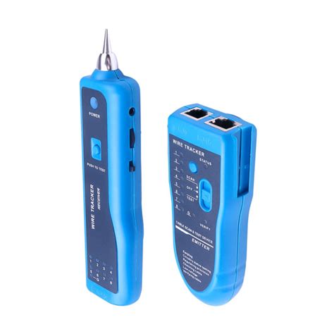 Rj11 Rj45 Network Cable Tester Ethernet Lan Detector Cat5 Cat6 Telephone Wire Tracker Toner Line
