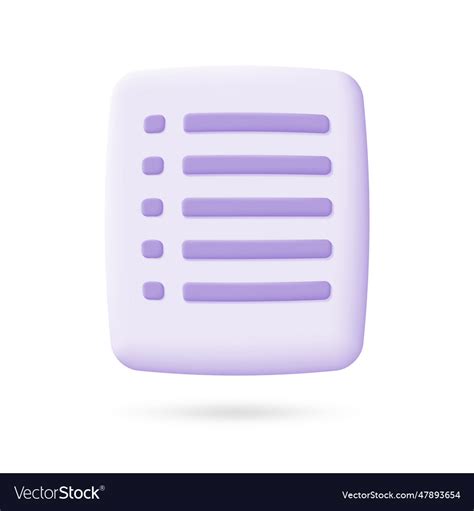 3d Document File Document Management Royalty Free Vector