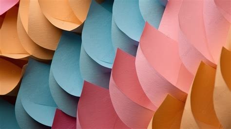 Abstract Background With Pastel Colored Paper Texture Paperboard Yellow Paper Page Background